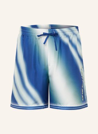 Casablanca Seidenshorts Flaming Tennis Ball blau