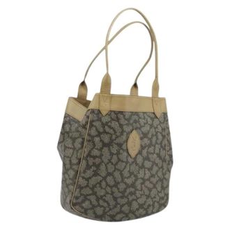 Saint Laurent Pre-owned Vintage Canvas Shoulder Bag - - Pre-owned - Damen - Braun - ONE SIZE