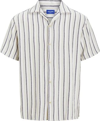 Jack & Jones Jorcoba Stripe Resort Shirt Ss Sn Pls