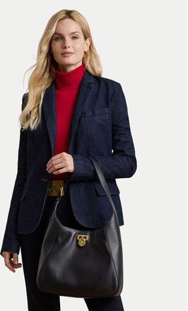 Lauren Ralph Lauren Handtasche Large Tanner Shoulder Bag 431956790002 Schwarz