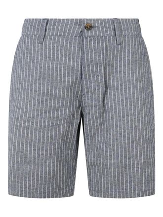 MC2 Saint Barth Gestreifte Shorts - Blau