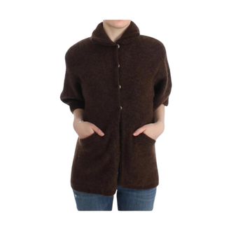 Roberto Cavalli Class Cardigan - - Knitwear - Damen - Braun - S