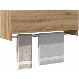 vidaXL Garde-robe ch&ecirc;ne artisanal 100x32,5x35 cm bois ding&eacute;nierie - Vidaxl