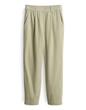 OPUS Damen Jogpants | MYHA Soft Relaxed Cordhose aus BCI Cotton Soft Matcha, 36