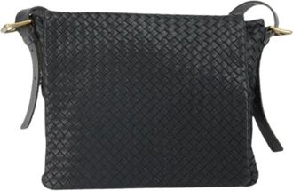 Bottega Veneta unisex, Pre-owned, Noir, Taille: ONE Size Sac bandouli&egrave;re Vintage Pre-owned