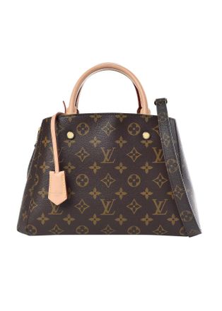 Louis Vuitton Monogram Montaigne BB Top Handle Bag