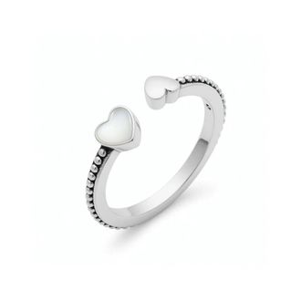 Pandora Hearts Of Love Ring - - Accessories - Damen - Grau - 56 MM