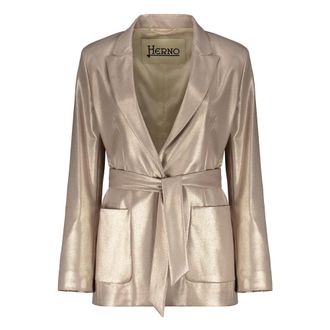 Herno Femme, Vestes, Beige, Taille: 38 FR Veste L&eacute;g&egrave;re