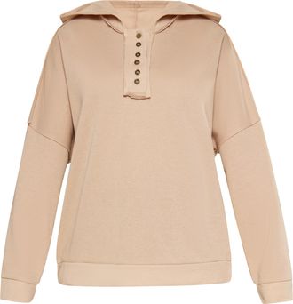 Usha Kapuzenpullover Frauen Beige