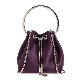 Jimmy Choo London Femme, Sacs, Violet, Taille: ONE Size Bon Bon Handbag