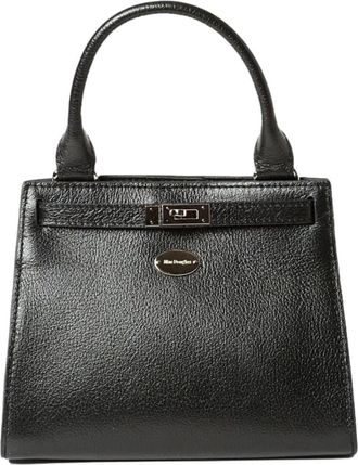 Mac Douglas Handtasche Mac Douglas Sacs Main MINI Temple Buni Cuir Noir