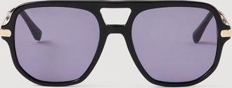 Sandro Sonnenbrille aus Metall und Acetat