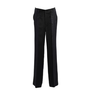 P.A.R.O.S.H. P.a.r.o.s.h., Femme, Pantalons, Bleu, Taille: 38 FR Pantalon &agrave; Jambes Larges