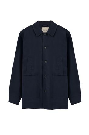 Polo Club Cotolino-Jacke Wayne marineblau mit Polo Club Logo