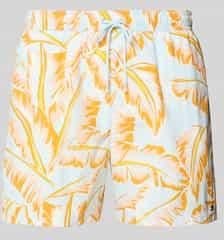 Tommy Hilfiger Regular Fit Badehose mit Logo-Stitching