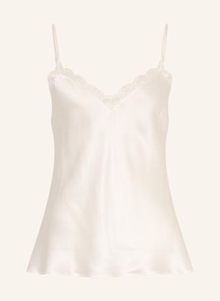 Simone P&eacute;r&egrave;le Simone P&eacute;r&egrave;le Schlaftop Love Me Aus Seide beige