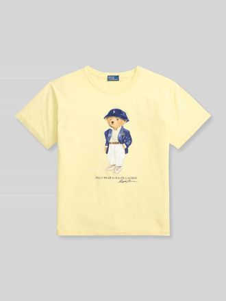 Polo Ralph Lauren Regular Fit T-Shirt mit Polo-Bear-Print
