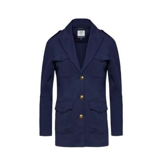 Aeronautica Punto Milano Blazer - - Jackets - Damen - Blau - XS