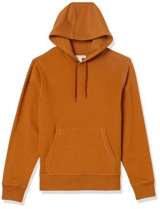 Amazon Essentials Herren Pullover-Sweatshirt Mit Kapuze, In Gro&szlig; Und Schwer Erh&auml;ltlich, Rostiges Orange, XXL