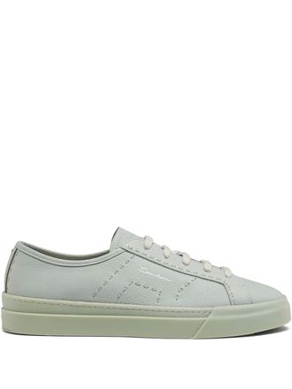 Santoni baskets Double Buckle - Bleu