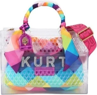 Kurt Geiger Femme, Sacs, Multicolore, Taille: ONE Size Small Jelly Tote Bag