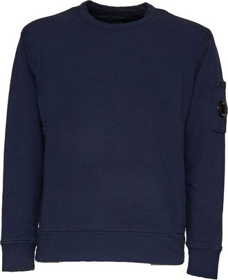 C.P. Company C.p. Company, Homme, Pulls, Bleu, Taille: L Crew Neck SweaT-shirt
