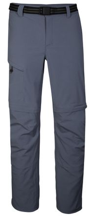 Killtec Herren Funktionshose/Wanderhose mit abzippbaren Beinen und G&uuml;rtel KOS 13 MN PNTS, stahlblau, 56, 42828-000
