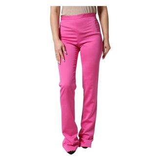 Versace Straight Pants - - Trousers - Damen - Rosa - M