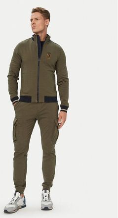 Aeronautica Aeronautica Militare Jogginganzug 262TF0126UF00662 Khakifarben Regular Fit