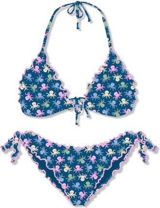 MC2 Saint Barth Femme, Maillots de bain, Multicolore, Taille: 42 FR Sarius Triangle Bikini
