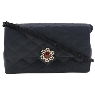 Chanel Pre-owned Satin chanel-taschen - - Pre-owned - Damen - Schwarzk - ONE SIZE