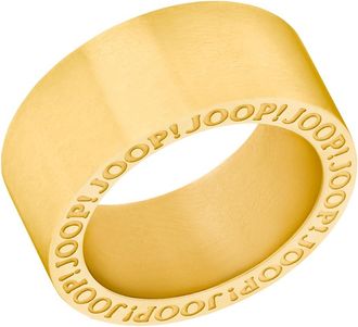 Joop Ring Edelstahl Unisex Damen Herren Ringe, Gold, Kommt in Schmuck Geschenk Box