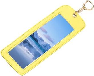 Generico Porte-cl&eacute;s photo rectangulaire portable en cuir PU transparent pour, famille, Nouvel An, naissance, voiture, No&euml;l, grands-parents, croissance, maison,