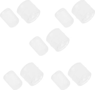 Angoily 10 St&uuml;ck Teiliges Gummi-d&auml;mpfungsset f&uuml;r N&auml;hmaschinen Sto&szlig;absorbierende rutschfeste Isolationsbuchsen Vibrationsreduzierende Gummit&uuml;llen Kompatibel mi