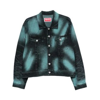 Kenzo Denim Jackets - - Jackets - Herren - Blau - L
