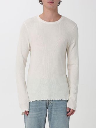 Our Legacy Pull &agrave; col rond coupe slim en m&eacute;lange de coton &agrave; base ondul&eacute;e