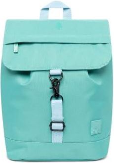 Lefrik Sac &agrave; dos Scout Mini - Parfait pour un usage quotidien - Tissu 100 % recycl&eacute; - 30 x 22 x 13 cm - 340 g, vert (Pool Green), S