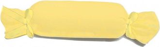 BELLANA Nackenrollenbezug Mako Jersey 15x40 cm Farbe: weizen gelb