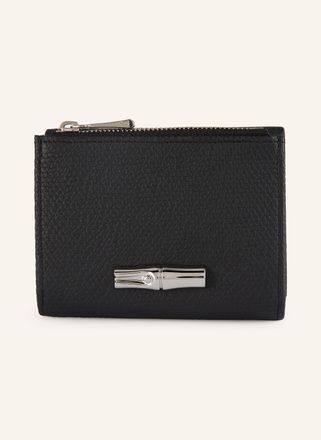 Longchamp Geldb&ouml;rse Roseau schwarz