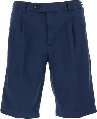 Pantaloni Torino Homme, Shorts, Bleu, Taille: M Cotone Tinto in Capo Shorts