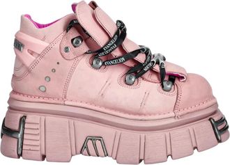 New Rock Ankle Boots - - Shoes - Damen - Rosa - 41 EU