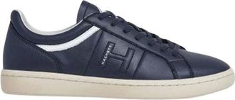 Hackett Homme, Chaussures, Bleu, Taille: 41 EU Bond Active Leather Trainers