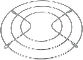 Metaltex 203220 Topfuntersatz, rund, 20 cm, verchromt