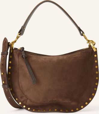 Isabel Marant Isabel Marant Umh&auml;ngetasche Oskan Mit Nieten braun