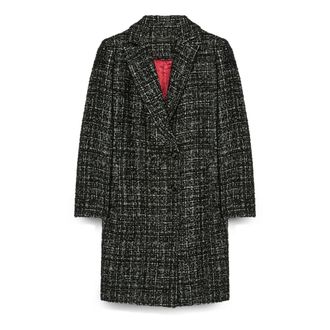 Fiorella Rubino Damen, M&auml;ntel, Schwarzk, 2XLGr&ouml;&szlig;e