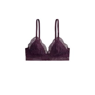 Polo Ralph Lauren Soutien-gorge dentelle en coton m&eacute;lang&eacute;