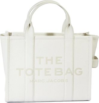 Marc Jacobs Femme, Sacs, Blanc, Taille: ONE Size The Leather Medium Tote