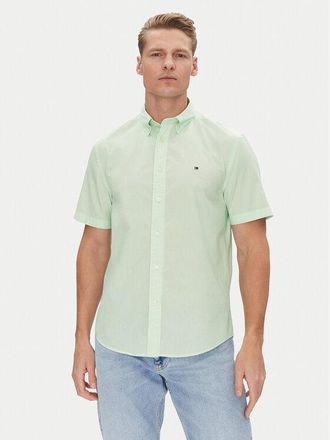 Tommy Hilfiger Hemd MW0MW37584 Gr&uuml;n Regular Fit