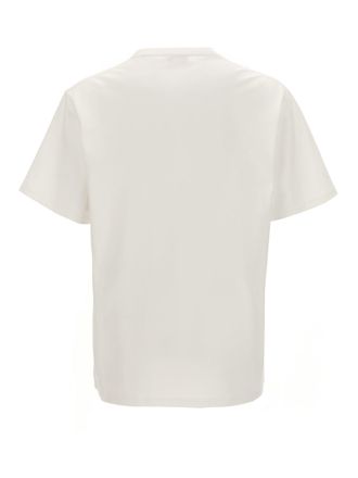 Alexander McQueen Mens Bicolor Cotton T-Shirt