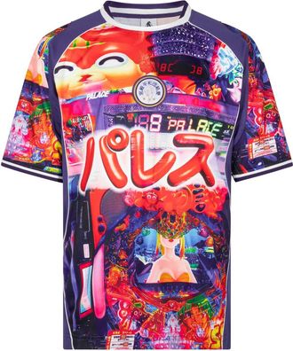 Palace t-shirt Pachinko Neon - Violet